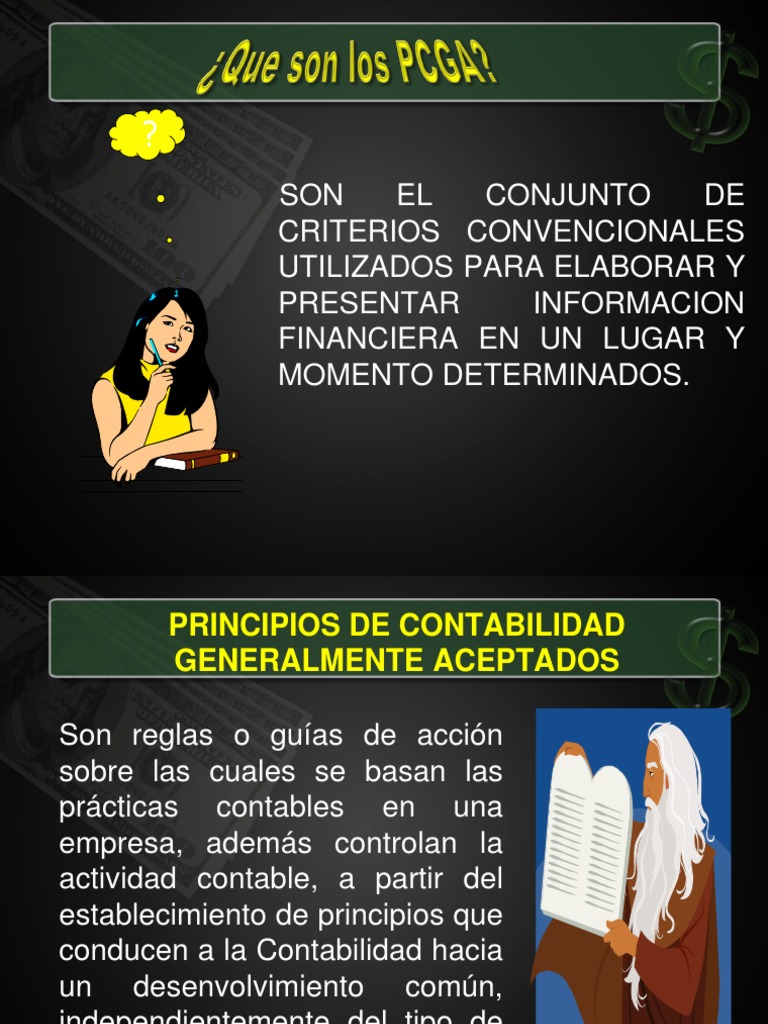 Principios de Contabilidad Generalmente Aceptados | PDF | Contabilidad ...