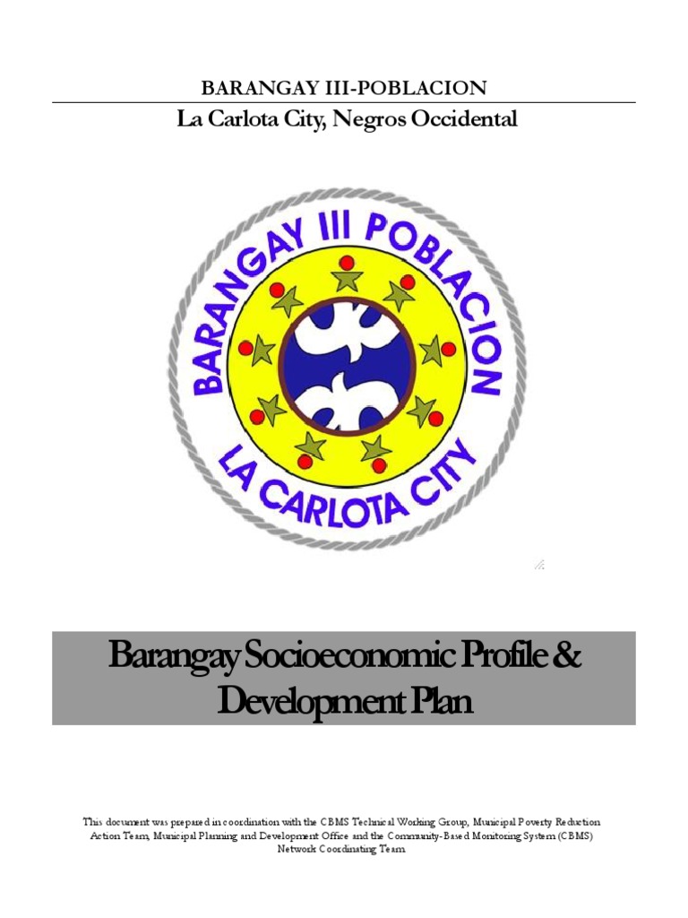 Barangay Development Plan | PDF | Drinking Water | Malnutrition