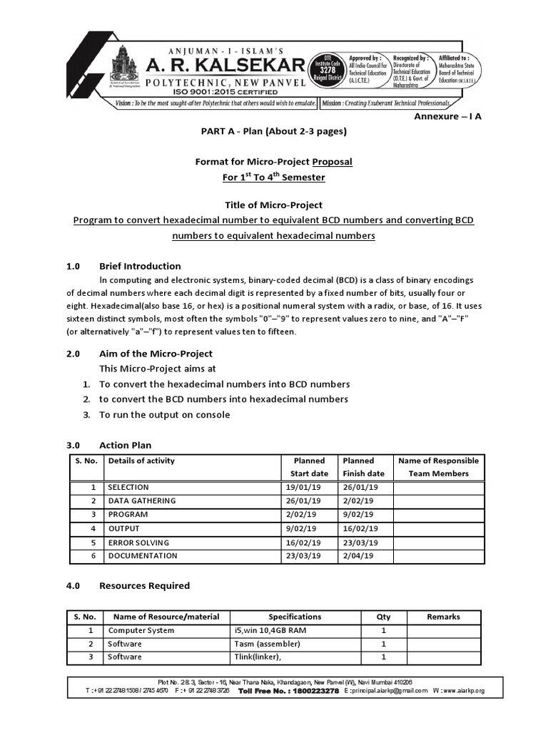 Mic Report 4 Sem | PDF | Computer Engineering | Encodings