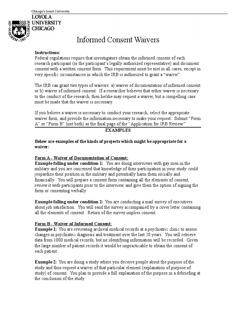 Consent Form | PDF | Informed Consent | Institutional Review Board