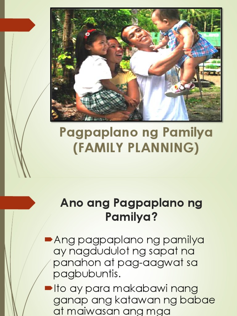 Family Planning Revised My Version