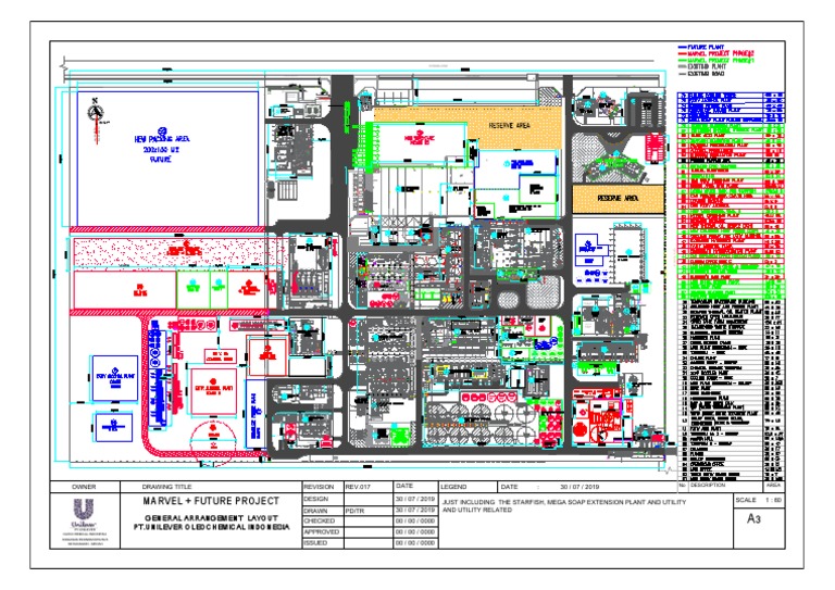 MARVEL PROJECT - GENERAL ARRANGEMENT LAYOUT - Rev.017 PDF | PDF | Road ...