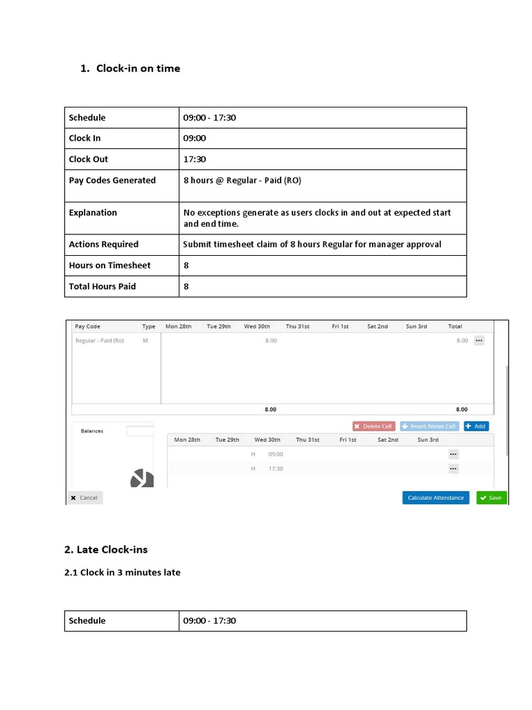 New Work Pattern Calculations - Day Time Week Day | PDF | Overtime ...