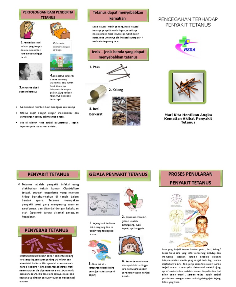 Leaflet Tetanus | PDF