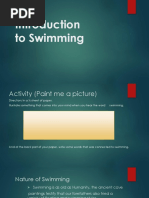Swimming Powerpoint | PDF | Swimming (Sport) | Recreation