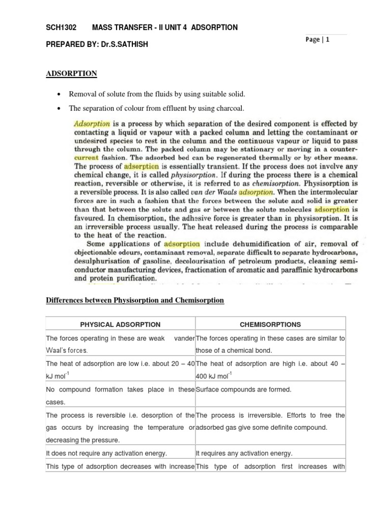 MT 2 4 PDF | PDF | Adsorption | Gases