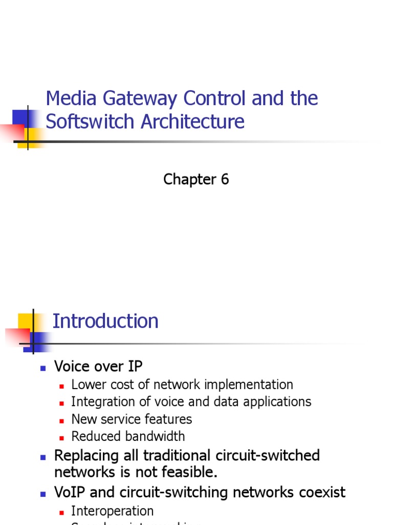 Media Gateway Control and The Softswitch Architecture | Download Free PDF | Voice Over Ip ...