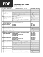 LAMP I - Contoh Format RKK Kontraktor | PDF