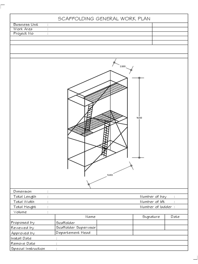 Scafolding | PDF