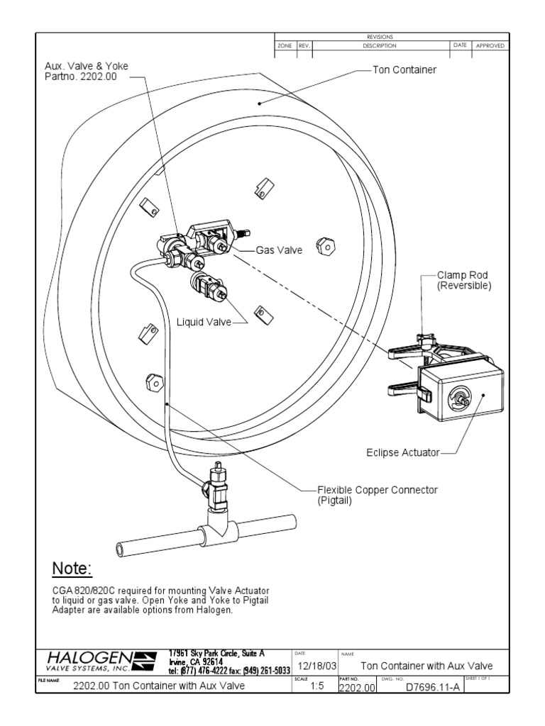 Eclipse Actuator Installation Guide | PDF | Valve | Manufactured Goods