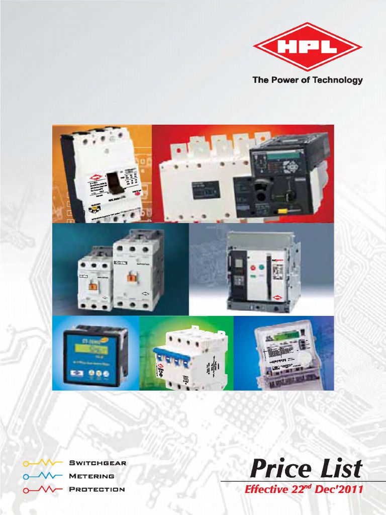 HPL Price List 22-Dec-2011 Part-1 | PDF