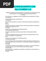 BAED-FILI2112 Pagbasa at Pagusuri NG Iba't Ibang Teksto Tungo Sa Pananaliksik 2nd Periodical ...