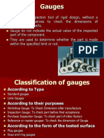 Taylor Theory of Gauging, Design and Types of Limit Gauges | PDF ...