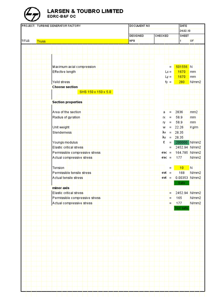 Tubular Section | PDF | Stress (Mechanics) | Solid Mechanics