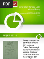 Daftar Singkatan Latin Farmasi | PDF