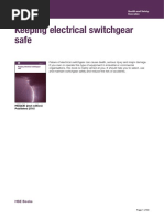 HSG 85 - Electricity at Work | PDF