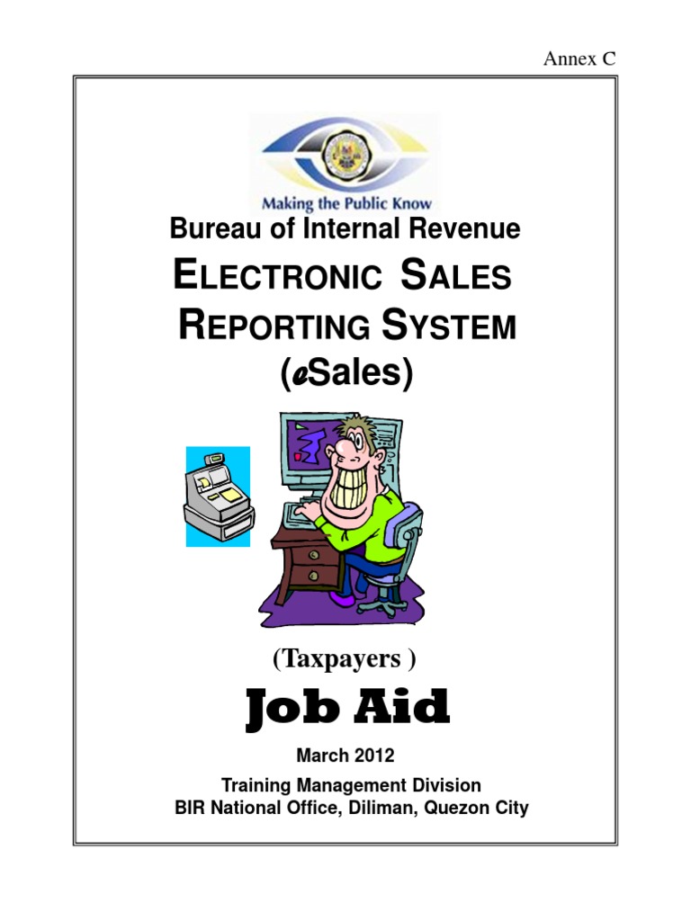 ESales (TP-JA) Annex C | PDF | Password | World Wide Web