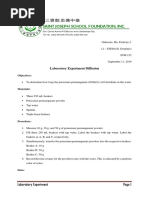 Chemistry Sba (Lab) | PDF | Evaporation | Filtration