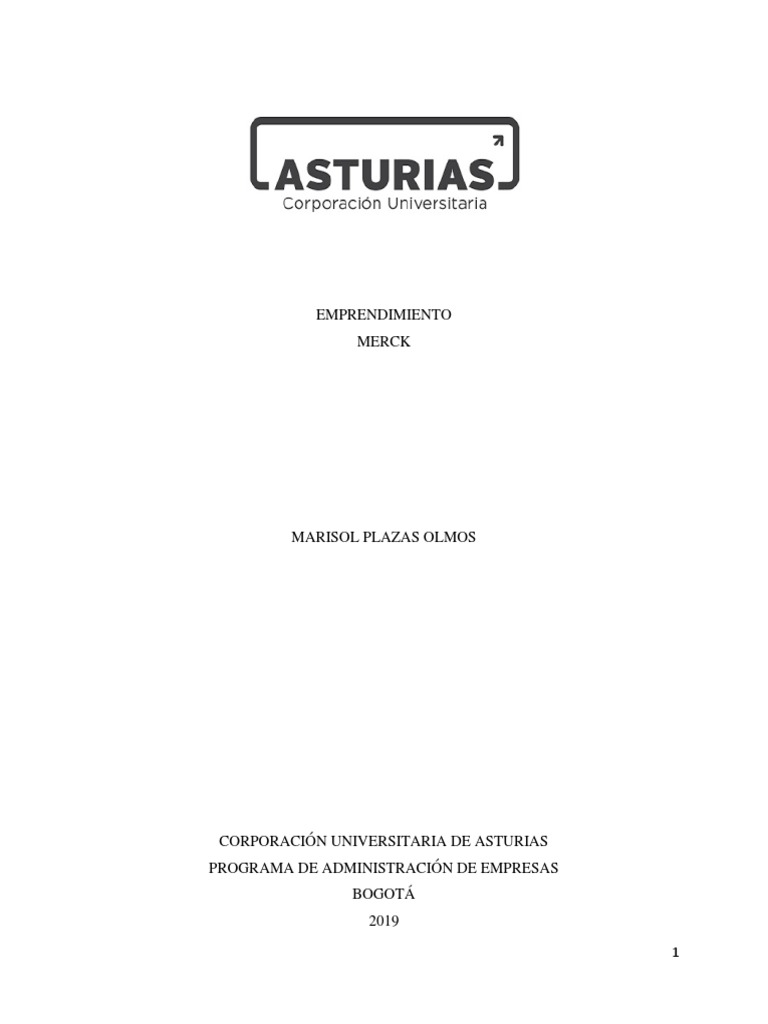 Caso Practico Unidad 3 Merck PDF | PDF | Merck & Co. | Industria farmacéutica