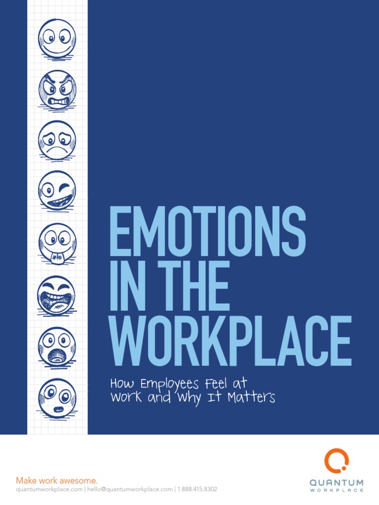 Emotions in The Workplace | PDF | Emotions | Employment