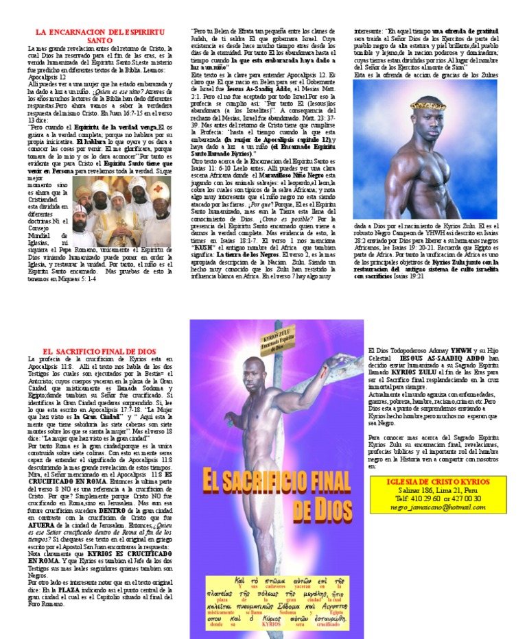 Kyrios Folleto 2 | PDF | Libro de revelación | Crucifixion de jesus