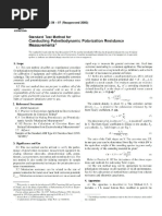 ASTM G1-03 Corrosion Test Specimens | PDF | Corrosion | Metals
