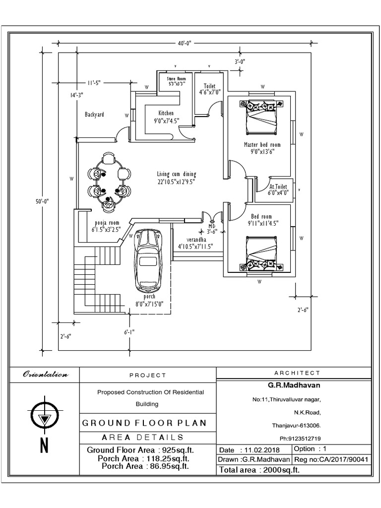 Building Plan | PDF