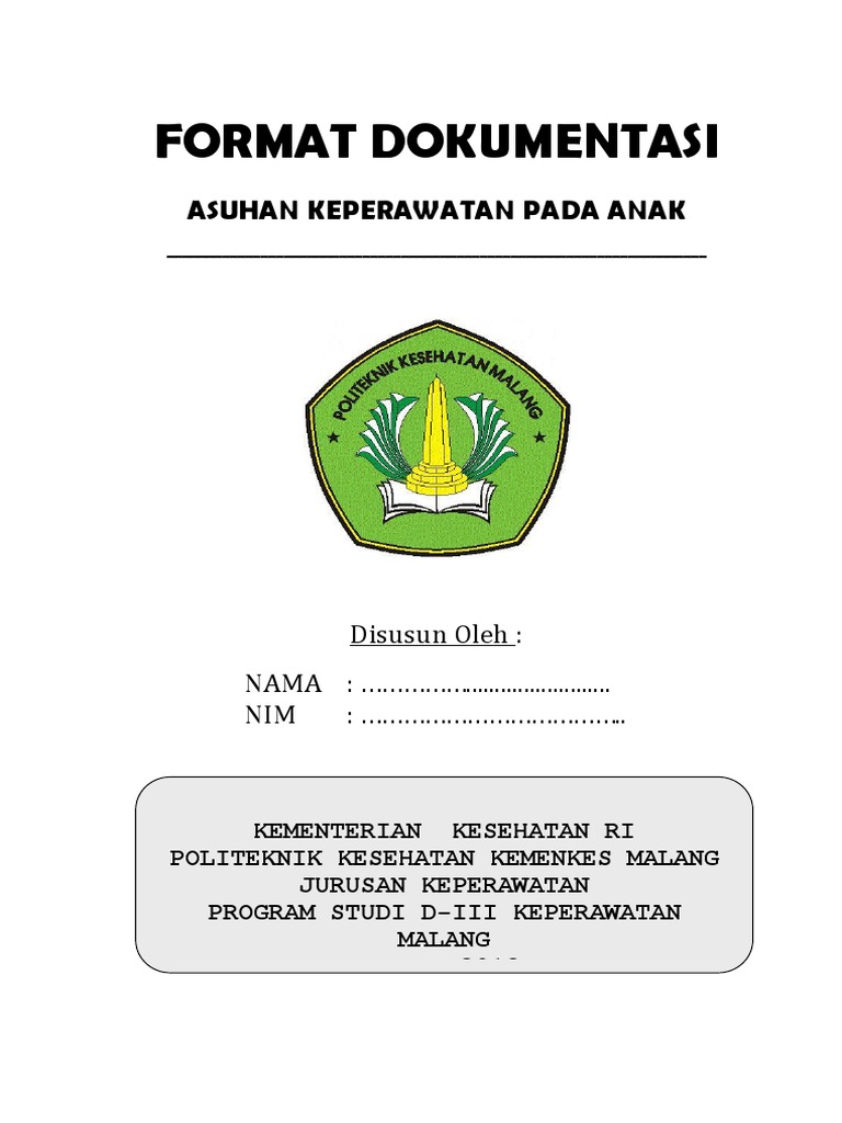 Format Dokumentasi Anak | PDF