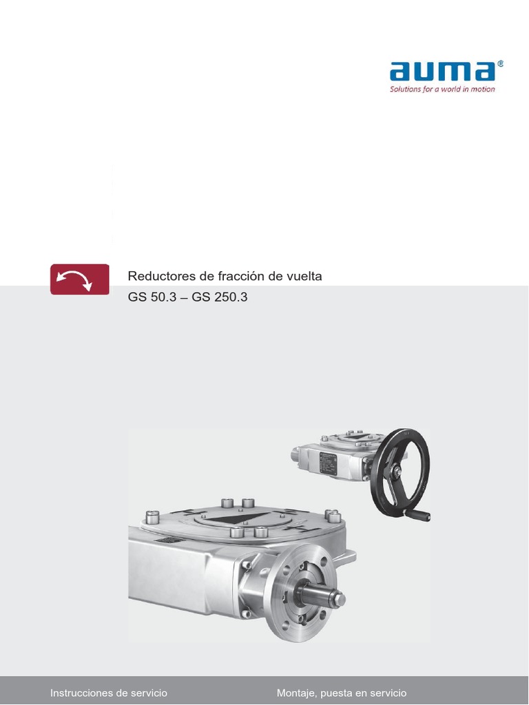 Auma Reductor Es de Dampers | PDF | Tornillo | Seguridad y salud ...