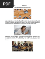 Ang Epekto NG Teknolohiya Sa Edukasyon | PDF