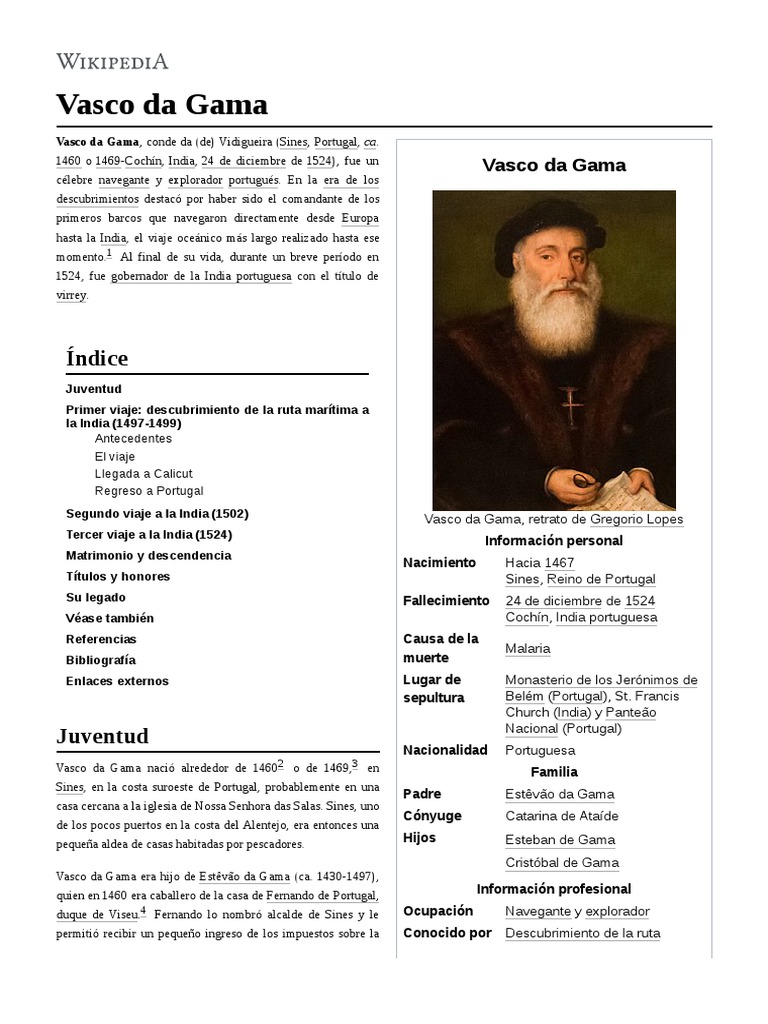 Vasco Da Gama | PDF