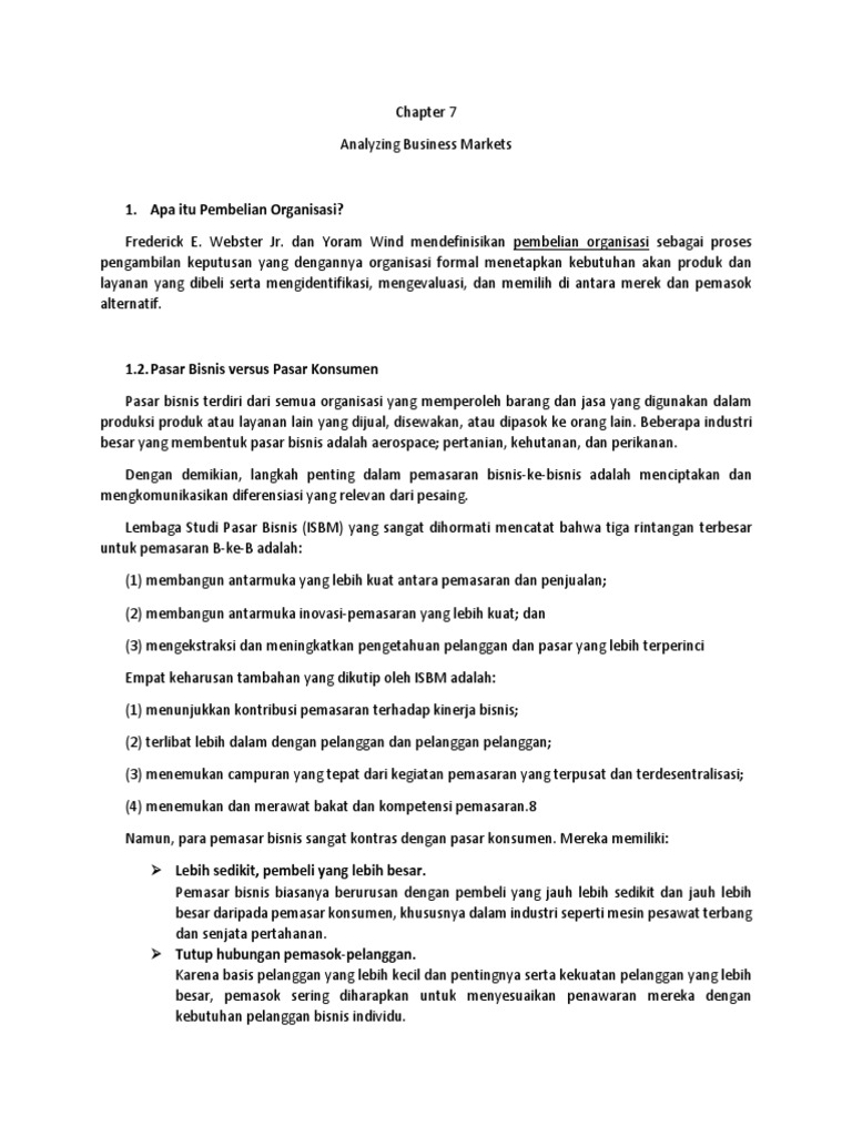 MPL Chapter 7 | PDF | Bisnis