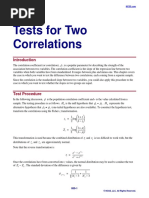 Sample Size Guidelines for Correlation Analysis | PDF | Statistics ...