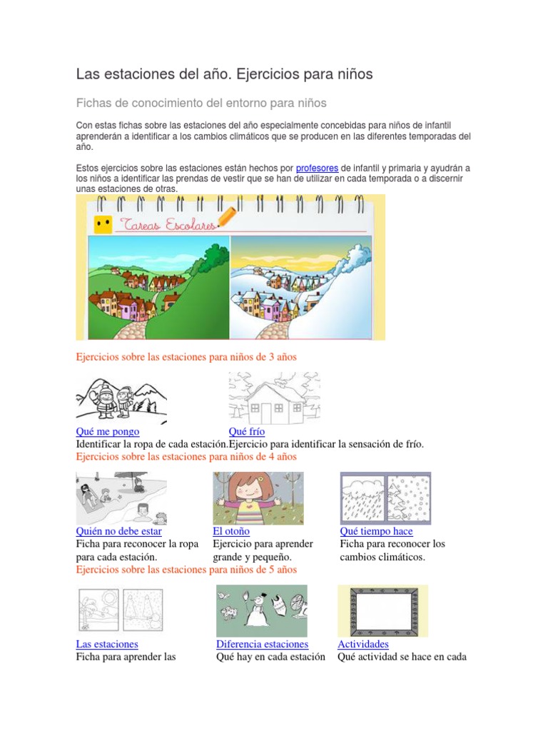 Ejercicios de Estaciones | PDF
