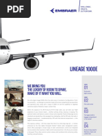Embraer E195-E2 Specifications Overview | PDF | Takeoff | Aircraft ...