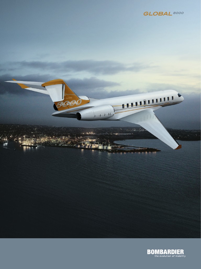 Bombardier Global 8000 2p | PDF | Aviation | Aircraft