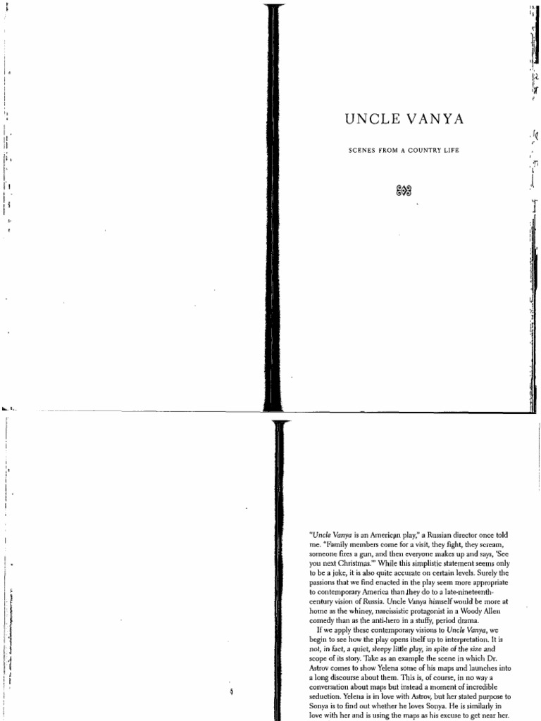 Chekhov - Uncle Vanya | PDF