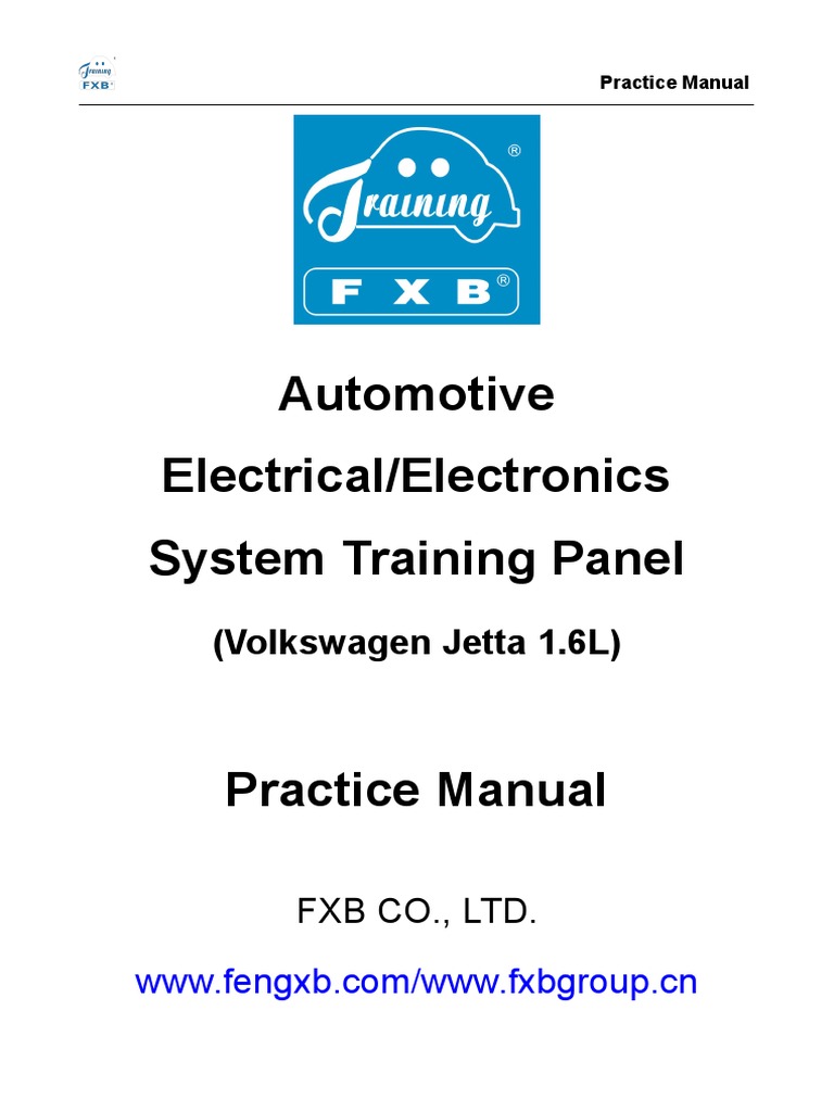 Jetta 1.6L Electrical Training Manual | PDF | Ignition System | Relay