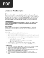 Team Leader Job Responsibilities | PDF | Performance Indicator | Business