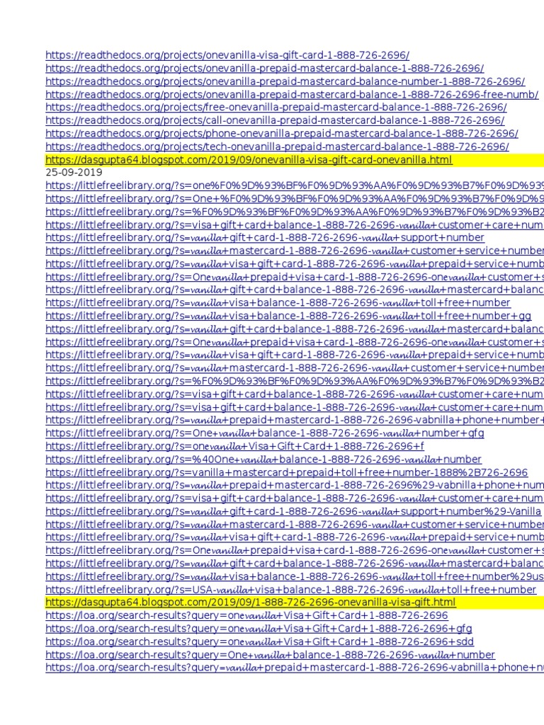 OneVanilla Card Balance Guide | PDF | Applications Of Cryptography ...