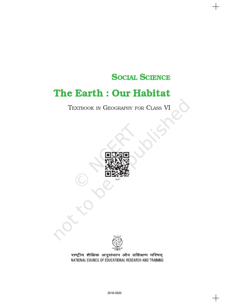 Social Science The Earth Our Habitat Class 6 | PDF | Planets | Solar System