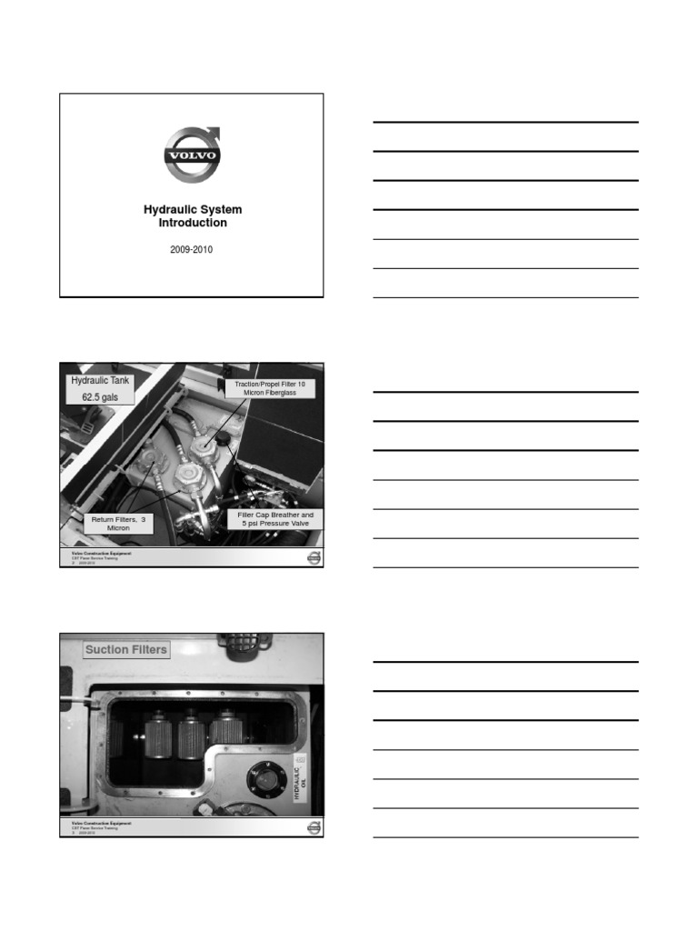 Hydraulic System Introduction | PDF | Gas Technologies | Transportation ...