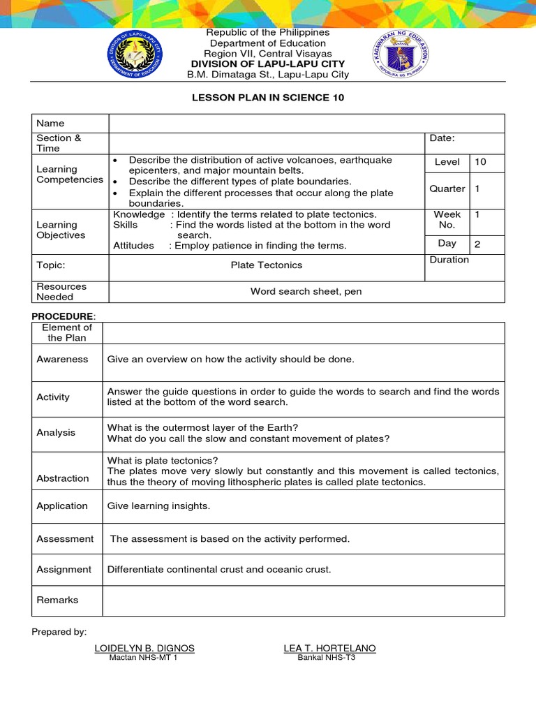 Science 10 - Q1 - W1 - D2 | PDF