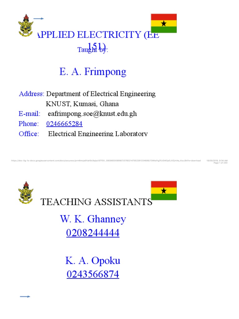 Applied Electricity | PDF | Electrical Network | Series And Parallel ...