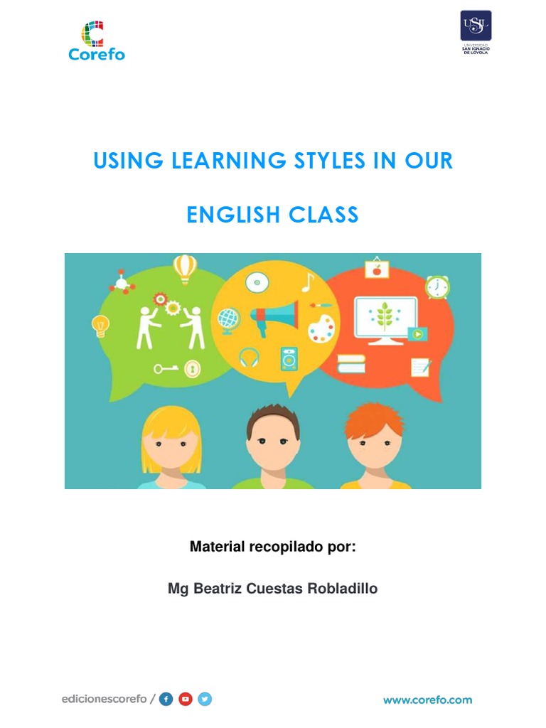 INGLES Learning Styles Separata | PDF | Learning Styles | Thought