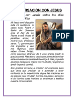 Conversación Con Jesús de La Misericordia | PDF | Gracia divina | Oración