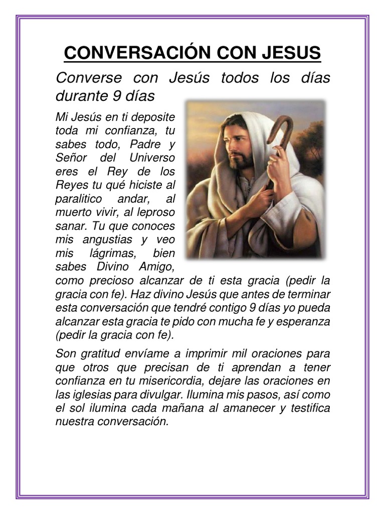 Conversación Con Jesus | PDF