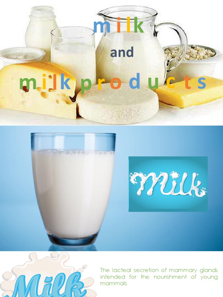 Types and Benefits of Milk Products | PDF | Butter | Buttermilk