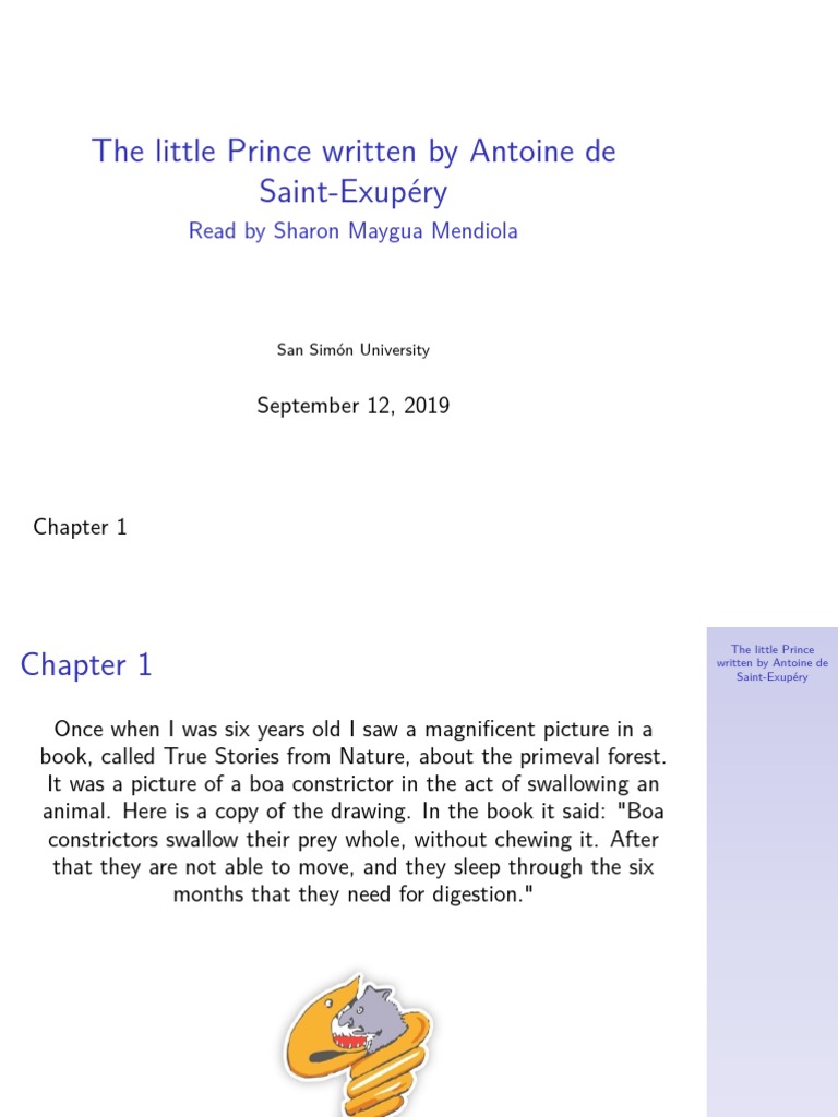 The Little Prince | PDF | The Little Prince