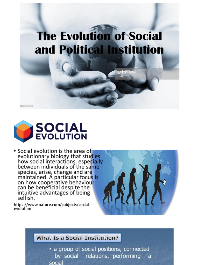 The Evolution of Social and Political Institution | PDF | Hunter ...